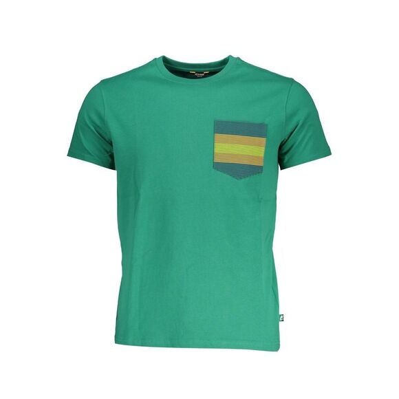 K-Way | Shirts | Kway Emerald Crew Neck Tee With Contrast Mens Pocket ...